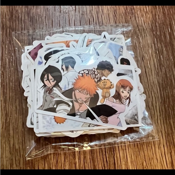 No Brand | Accessories | Bleach Sticker Set 5pcs Japanese Anime | Poshmark